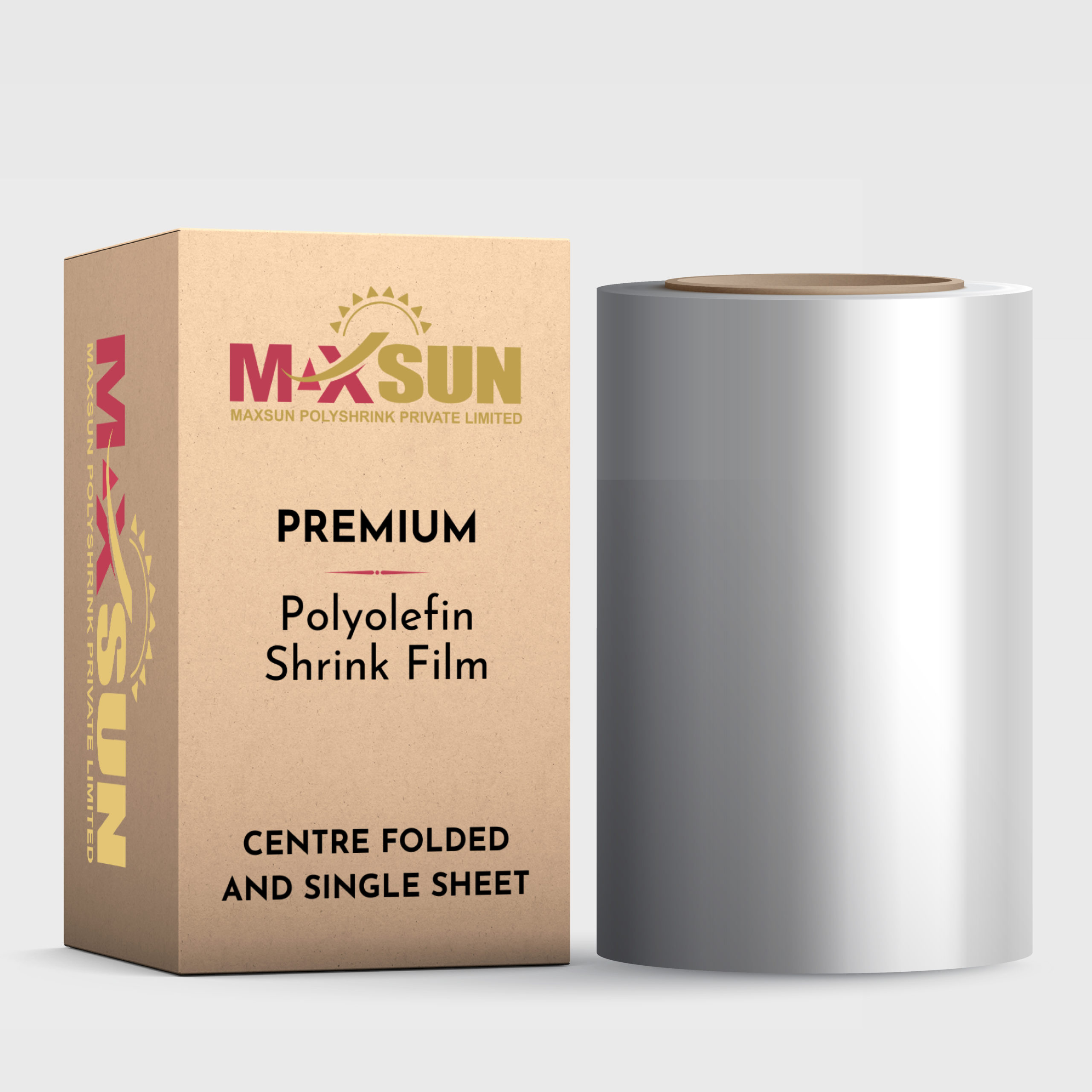 13 800 METER 100 GAUGE POF SHRINK FILM MAXSUN POLYSHRINK 13 800 METER 100 GAUGE POF SHRINK FILM MAXSUN POLYSHRINK